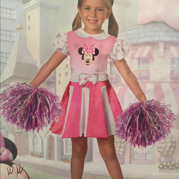 Disney | Costumes | Disney Minnie Mouse Cheerleading Outfit | Poshmark